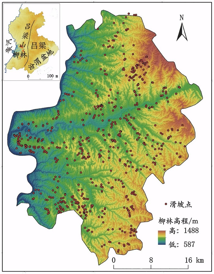 Spatial Sensitivity Evaluation of Loess Landslide in Liulin County, Shanxi Based on Random Forest